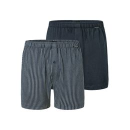 Schiesser Boxershorts ' Basic ' Herren Gr&ouml;&szlig;e L anthrazit / schwarz