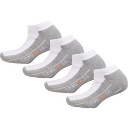 Camano Socken Damen Gr&ouml;&szlig;e 43/46 graumeliert / orange / wei&szlig;