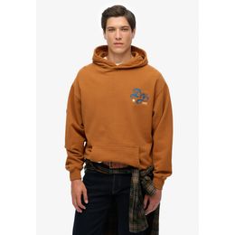 Superdry & Co Sweatshirt Herren Gr&ouml;&szlig;e XL dunkelblau / karamell