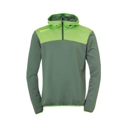 Kempa Sportsweatshirt Herren Gr&ouml;&szlig;e M hellgelb / oliv / apfel