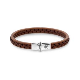 Rebel & Rose Rebel & Rose Armband Herren Gr&ouml;&szlig;e 17 braun