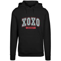 F4NT4STIC Sweatshirt 'Xoxo University Valentinstag' Damen Gr&ouml;&szlig;e XXL mint / rot / schwarz