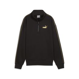 Puma Sportsweatshirt Damen Gr&ouml;&szlig;e S gold / schwarz