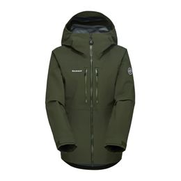 Mammut Outdoorjacke &lsquo;Stoney&rsquo; Damen Gr&ouml;&szlig;e XS khaki / wei&szlig;