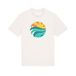 Watapparel T-Shirt ' Summer Sun ' Herren Gr&ouml;&szlig;e M mischfarben / wei&szlig;