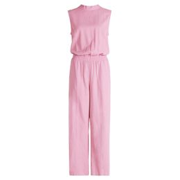 Cartoon Jumpsuit mit hohem Kragen Damen Gr&ouml;&szlig;e XL lila