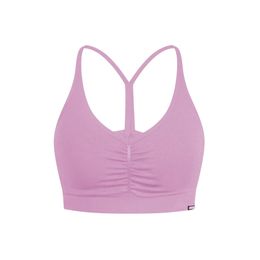 Smilodox Sport BH 'Solid Scrunch' Damen Gr&ouml;&szlig;e M rosa