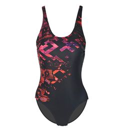 Beco The World Of Aquasports Badeanzug 'Aqua Classic' Damen Gr&ouml;&szlig;e XL lila / pink / schwarz