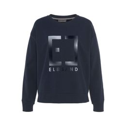 ELBSAND Sweatshirt Damen Gr&ouml;&szlig;e XXL navy / grau