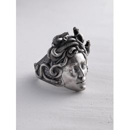 Reytel Ring 'GORGON MEDUSA' Herren Gr&ouml;&szlig;e 50 silber