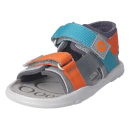 Ricosta Sandale Jungen Gr&ouml;&szlig;e 28 cyanblau / grau / orange