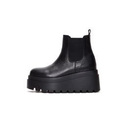 Derimod Chelsea Boots Damen Gr&ouml;&szlig;e 39 schwarz Winterschuhe