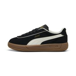 Puma Sneaker 'Club Klassika' Damen Gr&ouml;&szlig;e 41 gold / schwarz / wei&szlig;