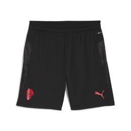 Puma Sportshorts 'AC Milan' Herren Gr&ouml;&szlig;e S dunkelgrau / rot / schwarz / wei&szlig;