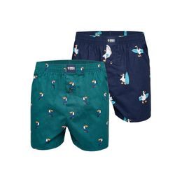 Happy Shorts Boxershorts Herren Gr&ouml;&szlig;e S bunt