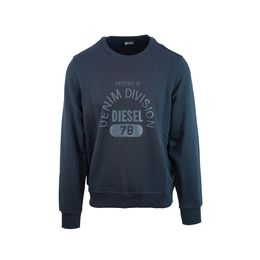 Diesel Sweatshirt Herren Gr&ouml;&szlig;e S rauchblau / dunkelblau