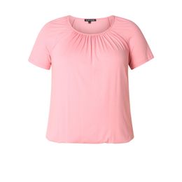 Base Level Curvy Shirt Damen Gr&ouml;&szlig;e XXXL pink