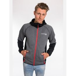 Deproc Fleecejacke 'ELM' Herren Gr&ouml;&szlig;e M grau