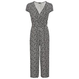 Laura Scott Jumpsuit Damen Gr&ouml;&szlig;e S schwarz / wei&szlig;