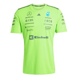 adidas Performance Funktionsshirt 'Mercedes - Amg Petronas Formula One Team' Herren Gr&ouml;&szlig;e S apfel / schwarz