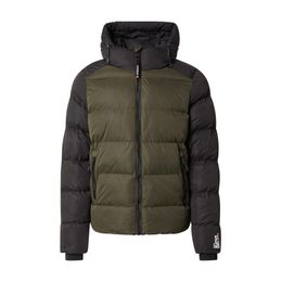 Superdry & Co Jacke Herren Gr&ouml;&szlig;e L dunkelgr&uuml;n / schwarz / wei&szlig;