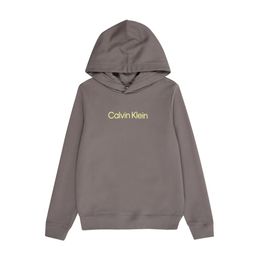 Calvin Klein Jeans Sweatshirt Jungen Gr&ouml;&szlig;e 152 hellgelb / schlammfarben