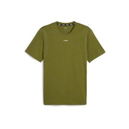 Puma Funktionsshirt Herren Gr&ouml;&szlig;e L oliv / wei&szlig;
