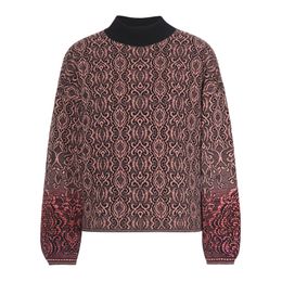 IVKO Pullover Damen Gr&ouml;&szlig;e XL hellrot / schwarz