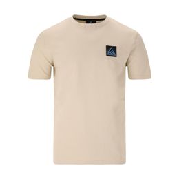 SOS Shirt 'Big Wood' Herren Gr&ouml;&szlig;e XL hellbeige / blau / schwarz