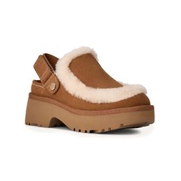 UGG Australia UGG Clog 'Esmee' Damen Gr&ouml;&szlig;e 39 beige / kastanienbraun