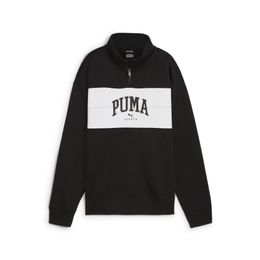 Puma Sweatshirt 'Squad' Damen Gr&ouml;&szlig;e L schwarz / silber / wei&szlig;