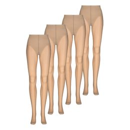 Nur Die Feinstrumpfhose ' Seidenfein In Shape 15 DEN ' Damen Gr&ouml;&szlig;e XXL/XXXL beige