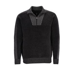 Hajo Pullover 'Chenille' Herren Gr&ouml;&szlig;e XL grau