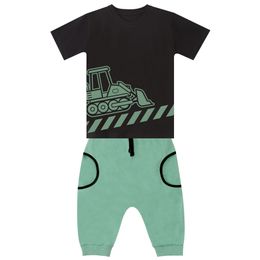 Denokids Set 'Digger on Duty' Jungen Gr&ouml;&szlig;e 98 schwarz