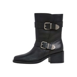 Pepe Jeans Schn&uuml;rstiefelette 'Sandy West W' Damen Gr&ouml;&szlig;e 39 schwarz Winterschuhe