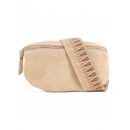 Lepelou G&uuml;rteltasche 'TINA medium' Damen Gr&ouml;&szlig;e 25 cm x 16 cm x 8 cm beige