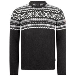 Giesswein Pullover Herren Gr&ouml;&szlig;e S anthrazit / wei&szlig;