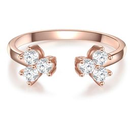 Glanzst&uuml;cke M&uuml;nchen Glanzst&uuml;cke M&uuml;nchen Ring Damen Gr&ouml;&szlig;e 48 rosegold / transparent