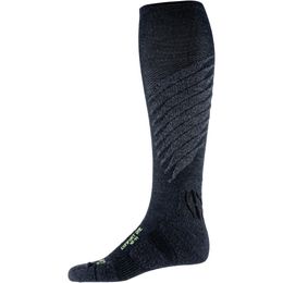 uyn Sportsocken 'ONE' Herren Gr&ouml;&szlig;e 35/38 grau / hellgr&uuml;n / schwarz