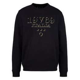 19V69 Italia Sweatshirt 'Nico' Herren Gr&ouml;&szlig;e XXXL chamois / schwarz