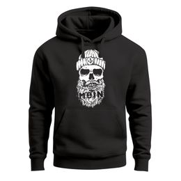 Neverless Sweatshirt 'Moin Skull' Herren Gr&ouml;&szlig;e 5XL schwarz