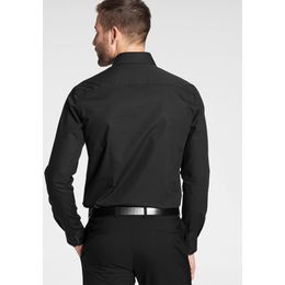 Bruno Banani Businesshemd Herren Gr&ouml;&szlig;e 43/44 schwarz