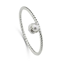 Nana Kay Ring 'Petit Pearls' Damen Gr&ouml;&szlig;e 50 silber / wei&szlig;