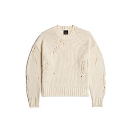 G-Star Raw G-star Knits-Pullover 'Drop Needle Loose Knit Sweater' Damen Gr&ouml;&szlig;e XS ecru