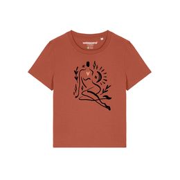 Watapparel T-Shirt 'Self Love' Damen Gr&ouml;&szlig;e XXL rostrot