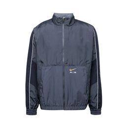 Nike Sportswear &Uuml;bergangsjacke 'Air' Herren Gr&ouml;&szlig;e XL marine / goldgelb / graphit / wei&szlig;