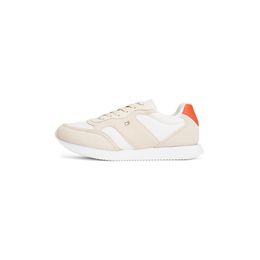 Tommy Hilfiger Sneaker Damen Gr&ouml;&szlig;e 38 beige / orange / wei&szlig;
