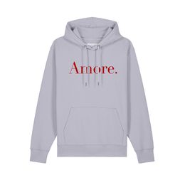 Watapparel Sweatshirt ' Amore ' Herren Gr&ouml;&szlig;e XXL flieder / blutrot