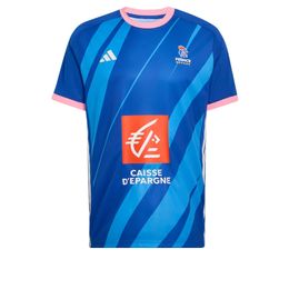 adidas Performance Trikot 'FFHB' Herren Gr&ouml;&szlig;e XXXL blau / royalblau / orange / rosa