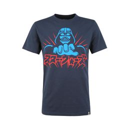 Recovered T-Shirt 'Star Wars Vader Japanese' Herren Gr&ouml;&szlig;e XL dunkelblau